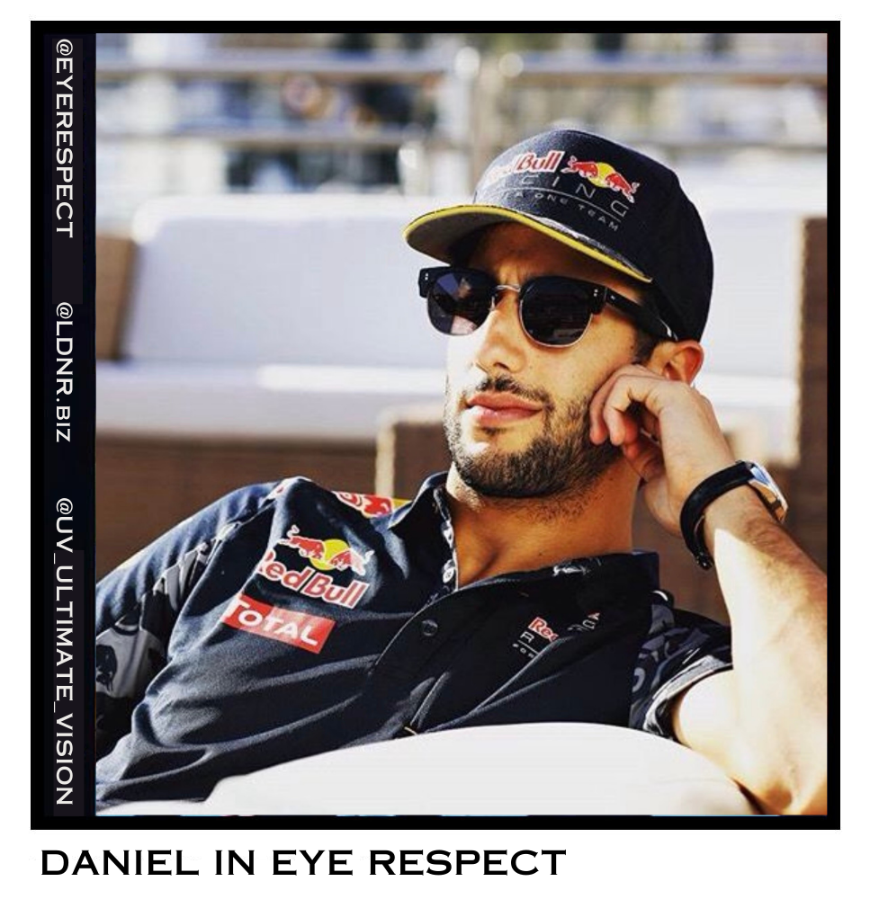 Daniel Ricciardo in Eye Respect – UV Ultimate Vision